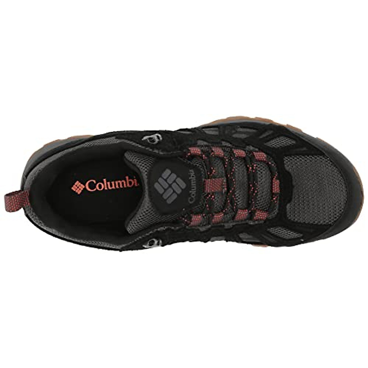 Columbia Mens Redmond Iii Waterproof Hiking Shoe, Dark Grey/Black, 9.5 US