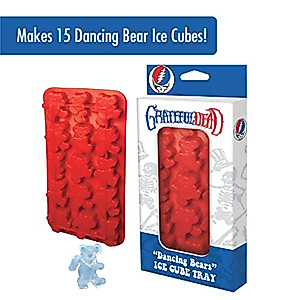 ICUP Grateful Dead Ice Cube Mold Tray | Freezer Bar Items Shapes & Trays | Rock Specialty Molds | Officially Licensed