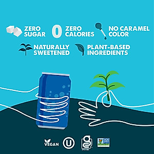 Zevia Organic Sugar Free Iced Tea, Tea Time Variety Pack, 12 Ounce Cans (Pack of 12)