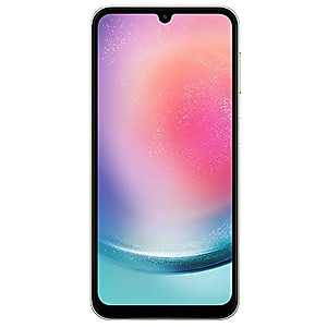 SAMSUNG Galaxy A24 4G LTE (128GB + 4GB) Unlocked Worldwide Latin Version (Only T-Mobile/Mint/Metro USA Market) 6.5" 50MP Triple Camera + (w/Fast 25w Wall Dual Charger) (Green)