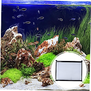 balacoo 2pcs aquarium divider panels frag rack fish tank divider 75 gallon fish tank aquarium gravel 55 gallon fish tank lid fish tank filters aquarium suction cups filter screen mini