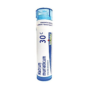 Boiron Natrum Muriaticum 30C, 80 Pellets, Homeopathic Medicine for Runny Nose