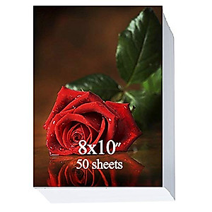 Glossy Photo Paper 8x10 inch,50 Sheets 200gsm