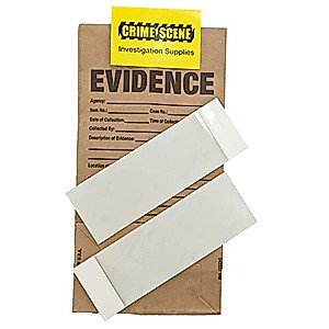 Crime Scene Fingerprint Lift Pads 2x6 2pk