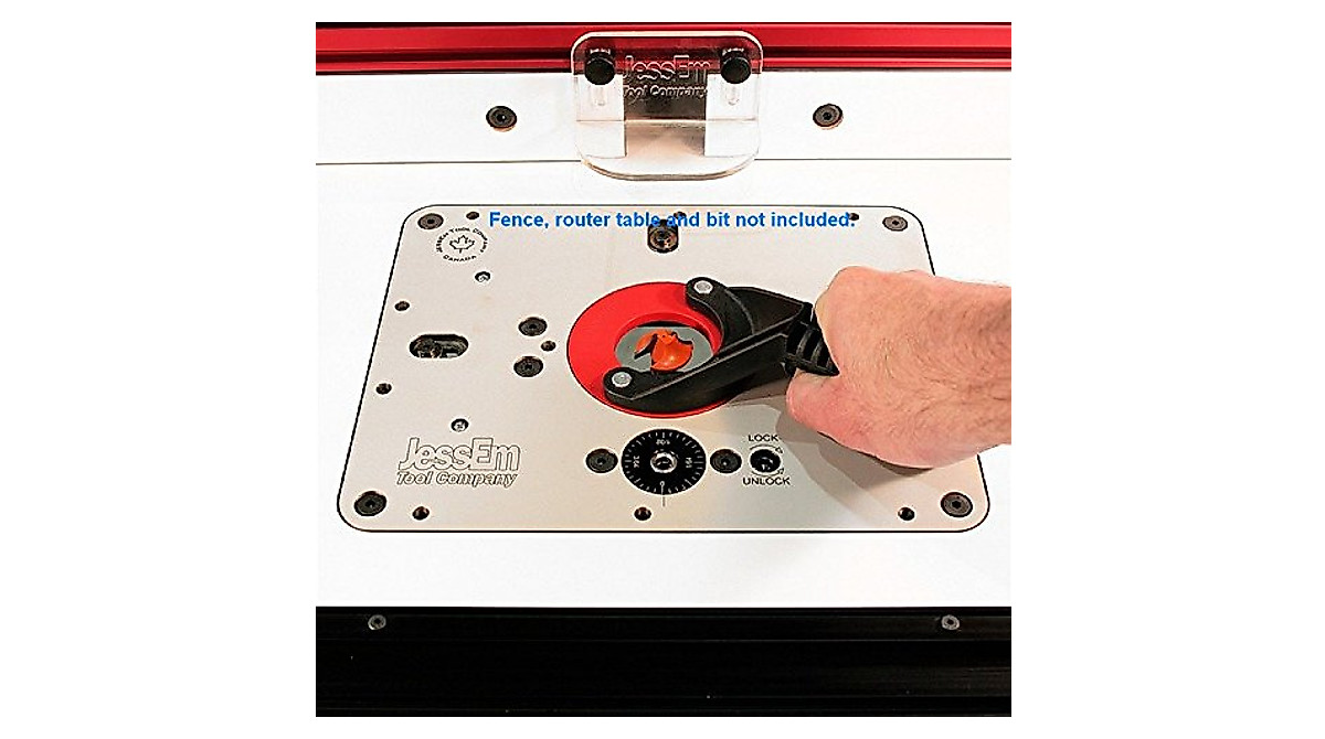 JessEm Router Lift II for 3-1/2" Diameter Motors, JessEm 02310 — 🛍️ The ...