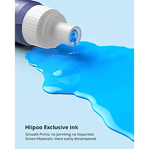 Hiipoo Compatible 522 (Not for Sublimation) High Capacity Refill Ink Bottle Replacement for EcoTank ET-2720 ET-2760 ET-2800 ET-4800 ET-2803 ET-2750 ET-3750 ET-4750 ET-3760 ET-4760 ET-2700 Printer