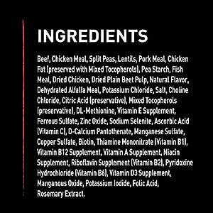 CRAVE Grain Free High Protein Adult Dry Dog Food, Beef, 22 lb. Bag