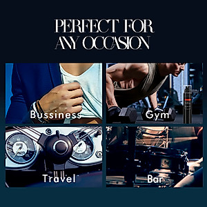 AQUA BLANCE Body Spray for Men, Pack of 3, Each 3.4 Fl Oz, Total 10.2 Fl Oz, Deodorant for Men Refreshing Fragrance Mist