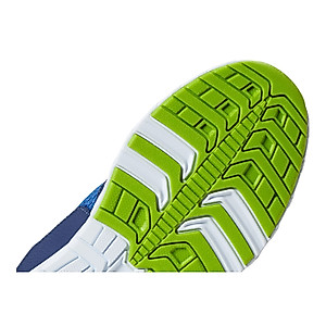 Saucony Wind Alternative Closure 2.0 Running Shoe, Blue/Green, 1 Wide US Unisex Big_Kid