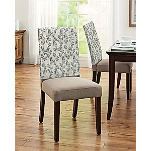 CosyBright Dining Room Chair Covers Back Slipcover Set of 4, Bamboo Spring Plant Stretch Chair Protector for Kitchen Hotel Restaurant Home Decor Removable Washable Chair Slipcover