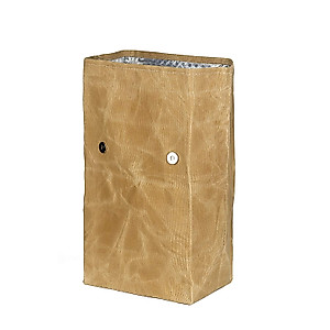 RUNHENG Canvas Lunch Bag, Waterproof Lunch Box with 2 Magnetic Buckles,Insulated Bag – Reusable Waterproof Tear, Leak Resistant, Spill Proof Thermal Cooler Lunch Box