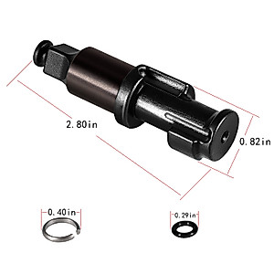3/8" Impact Wrench Replacement Anvil with O Ring and Retainer Clip Fit for Ingersoll Rand IR2112 & IR2115 Replaces Part # 2115-A626 IRT2115-A626