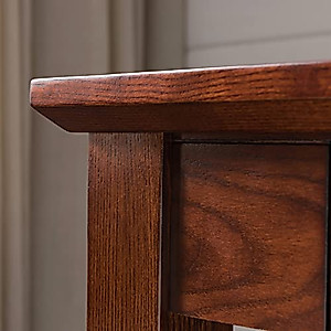 Leick Boulder Creek Mission Laptop/Writing Desk, Mission Oak, FURNITURE (82400)