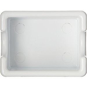 Carlisle FoodService Products 455002 Styrene Sugar Caddy, White