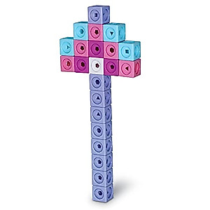 Learning Resources LSP9331-UK MATHLINK Cubes Early Maths Activity Set-FANTASTICALS, Multi