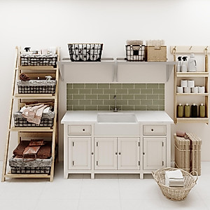 AmGood 18" x 30" Stainless Steel Wall Shelf | Appliance & Equipment Metal Shelving | Kitchen, Restaurant, Garage, Laundry, Utility Room | Heavy Duty | Squared Edge | NSF Certified