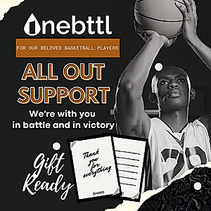 Basketball Gifts, Basketball Gifts for Coach, Basketball Lovers, Dad, Son, Man, NBA Teammates on Birthday - Life Is Better On The Court - Onebottl Stainless Steel Tumbler 30Oz - Black