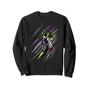 Marvel She-Hulk Lined Portrait Sweatshirt
