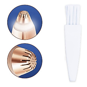 Replacement Heads for Finishing Touch Flawless Brows Eyebrow Facial Hair Remover, Rose Gold - Pack of 4