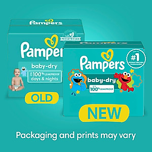 Diapers Size 3, 210 Count - Pampers Baby Dry Disposable Baby Diapers (Packaging & Prints May Vary)