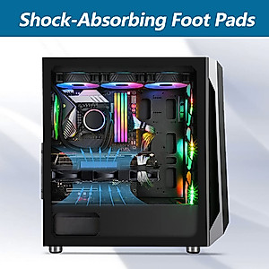 SCCCF 3x90mm 92mm Graphic Card Fans, Graphics Card Cooler, Video Card VGA Cooler, PCI Slot Fan GPU Cooler