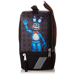 Five Nights at Freddy's B18FI38775TU Drop Bottom Lunch Bag, 5", Multicolor