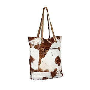 Myra S1285 Chestnut Hair On Tote Bag, Brown, One Size