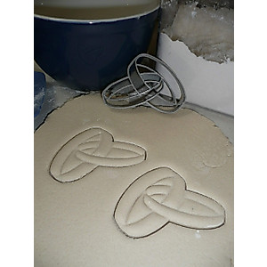 25TH 25 YEAR WEDDING MARRIAGE SILVER ANNIVERSARY LOVE SET OF 4 COOKIE CUTTERS MADE IN USA PR1330