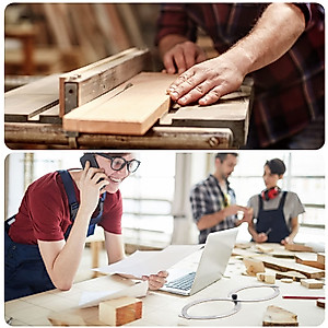 2 Pieces Double Ended Bowl Caliper Wood Turners Calipers Woodturning Calipers for Measuring Thickness Diameter, 6 to 7.9 inches