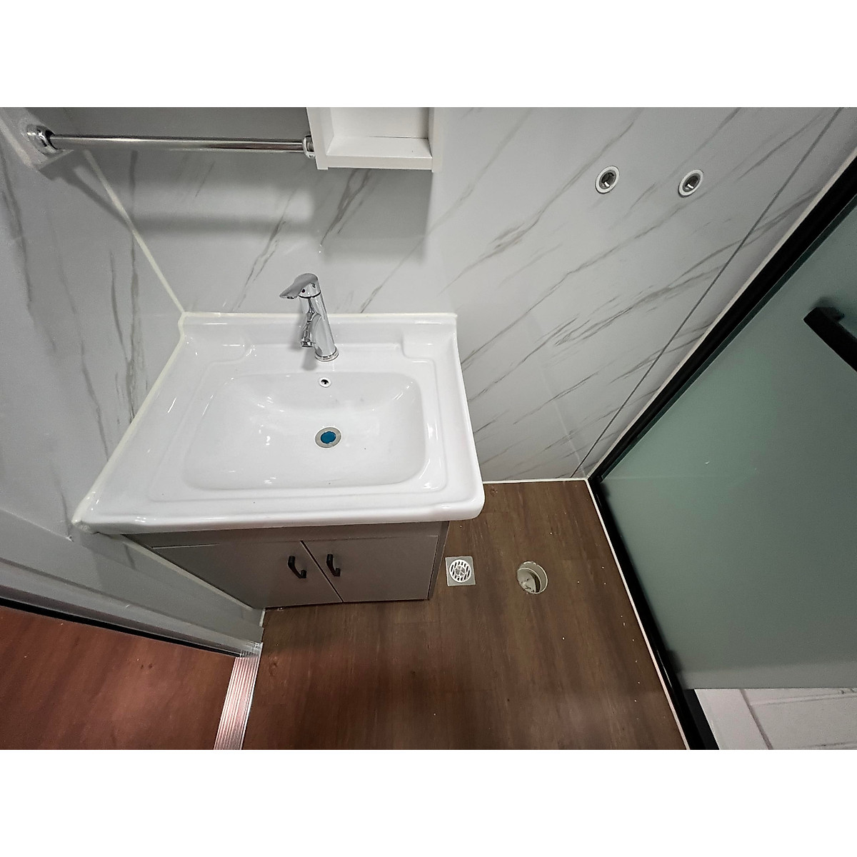 Generic Modern Prefabricated Steel Container House, 20ft/40ft, Expandable