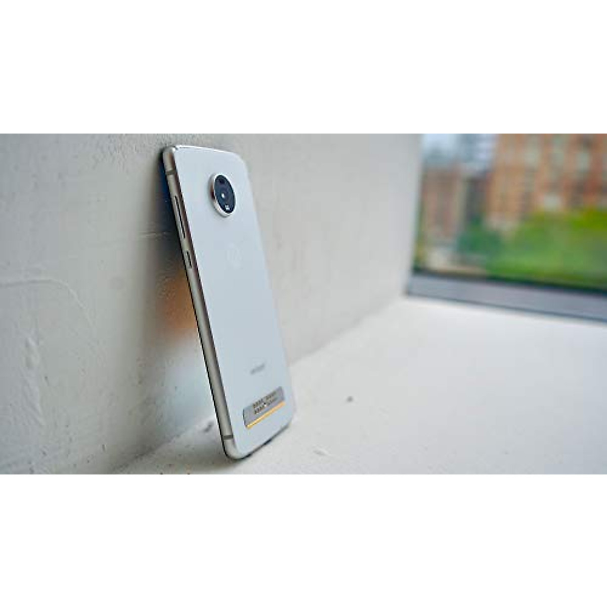 Moto Z4 – Unlocked – 128 GB – White (US Warranty)