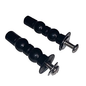 Top Mount Toilet Seat Hardware - Emerson Labs Brand (Pack of 2)