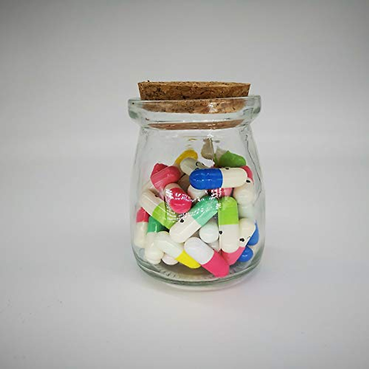 DIY Love Message Gifts for boyfriend or girlfriend 50Pcs Mixed Color in a Glass Bottle for Mother's Day Valentine's Day Father's Day