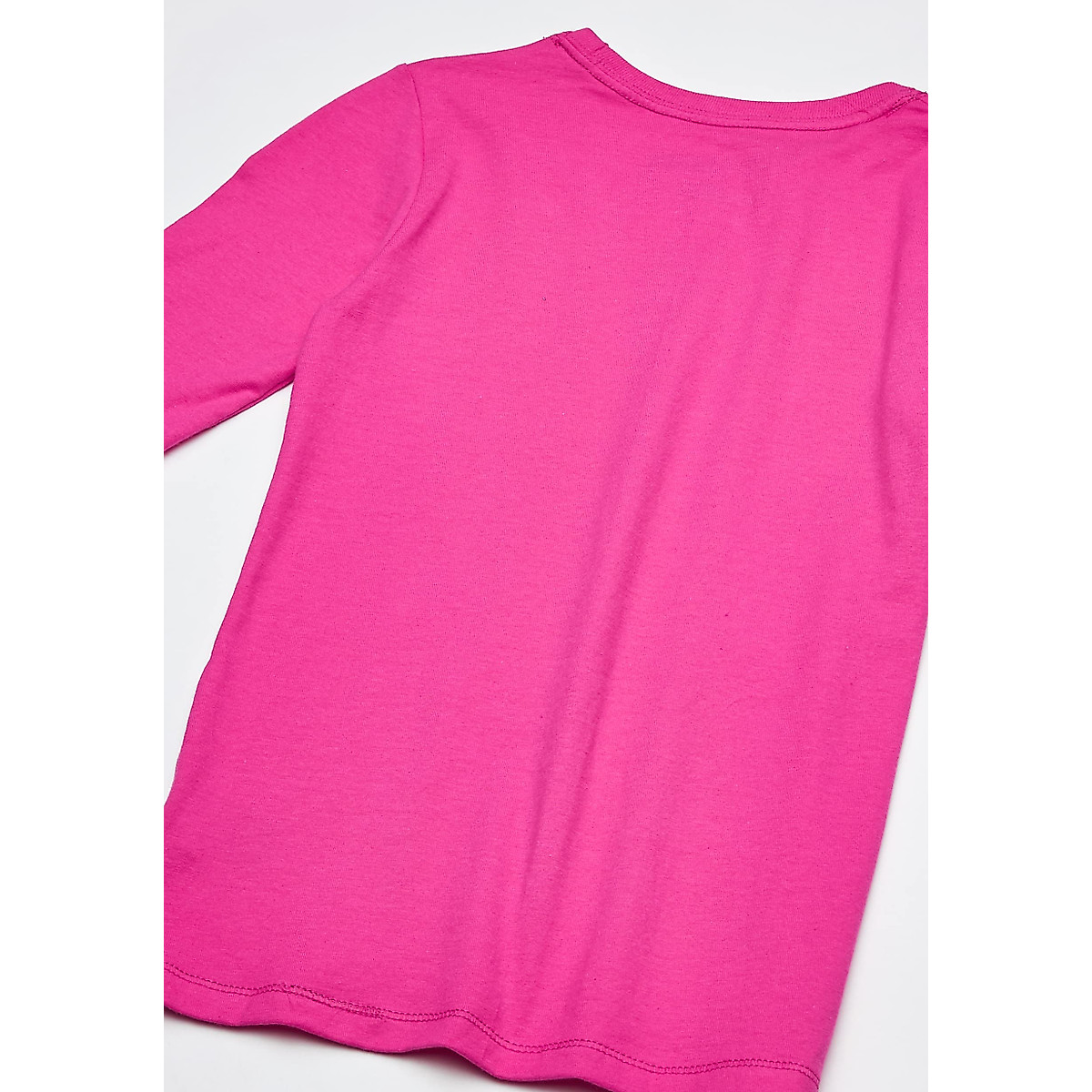 Hanes girls Comfortsoft Long Sleeve Tee T Shirt, Amaranth, Large US