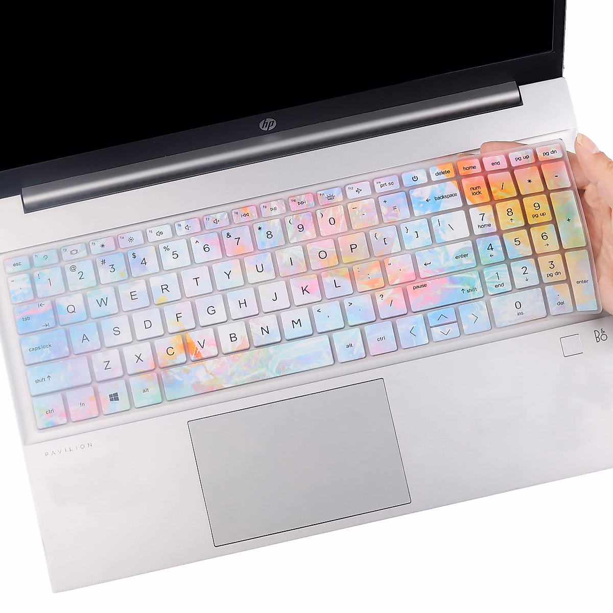 Keyboard Cover for 15.6 HP Laptop/HP Pavilion 15-eg 15-er 15-eh 15-er 15t-eg300/eg100/eg200 15-er1000 15-er1025od 15-er1047nr 15-eg3053cl 15-eg3055cl 15-eg0025nr eg3097nr eg1053cl eg3071cl 15-eh1052wm