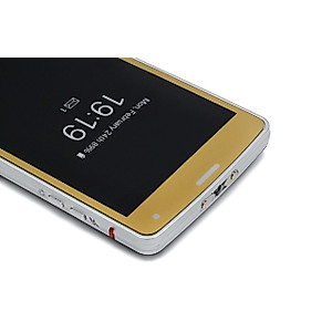 CHEETAH Galaxy Stun Gun Rechargeable Battery Led Tactical Flashlight/Micro USB Cord, Gold