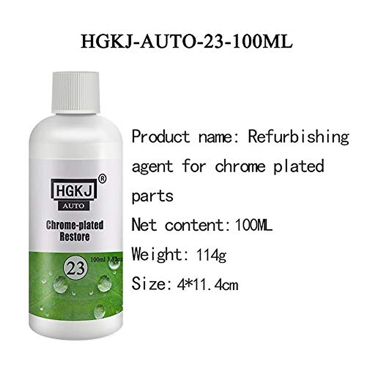 100ML Anti-Rust Detergent Spray,MoreChioce Rust Removal with Car Wash Towel Rust Treatment Remove Rust Dissolver Polishing and Coating Agent Chrome-Plated Restore for Car Logo Door Handle