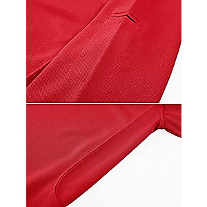 MAGCOMSEN Golf Polo Shirts for Men Short Sleeve Golf Shirts for Men Polo Shirts Work Shirts for Men T Shirts Fishing Shirts Casual Shirts Quick Dry Shirts Summer Shirts