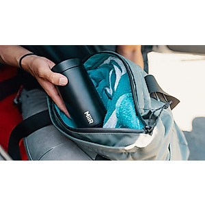 MiiR, Can and Drink Chiller Insulated Stainless Steel for Cans and Bottles, Sustainable, Minimalistic, Black 12 Oz