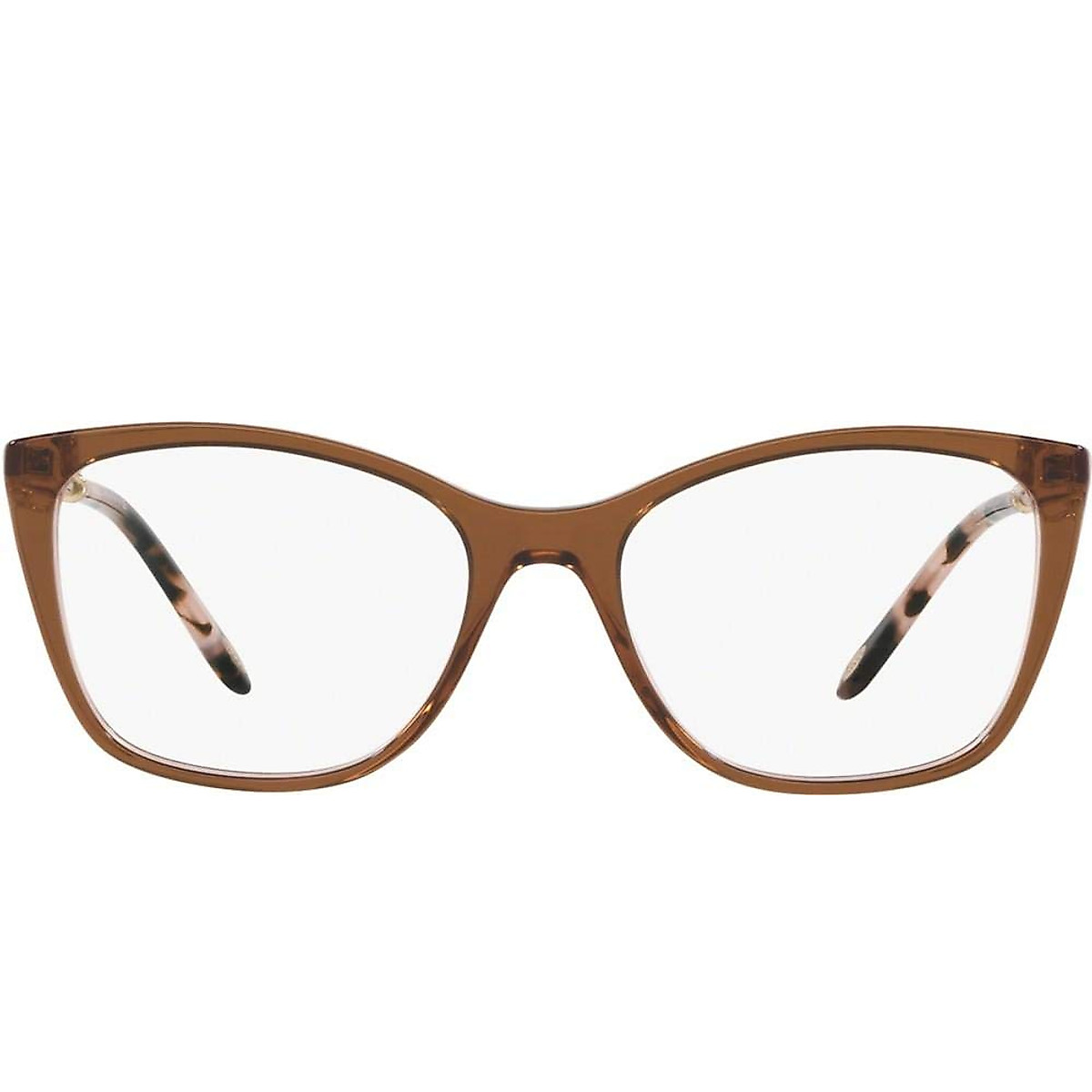Tiffany & Co. Eyeglasses TF2160B TF/2160/B 8255 Brown/Pink Optical Frame 54mm, Brown/Grey/Pink, Lens-54 Bridge-17 B-43.5 ED-60.0 Temple-140