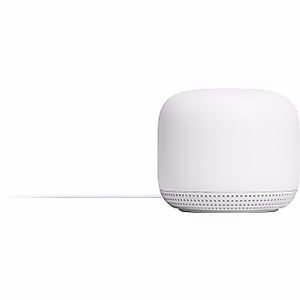 Google Nest WiFi Access Point Non-Retail Packaging - Connect to AC2200 Mesh Wi-Fi 2nd Gen (2-Pack, Snow)