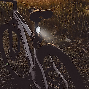 BESPORTBLE 4pcs Reflective Light Sheet Bicycles Accessories Plastic Round Reflector Bike Supplies Reflectors Bike Reflective Tool Plastic Reflector Warning Reflector Bike Lamp Reflector