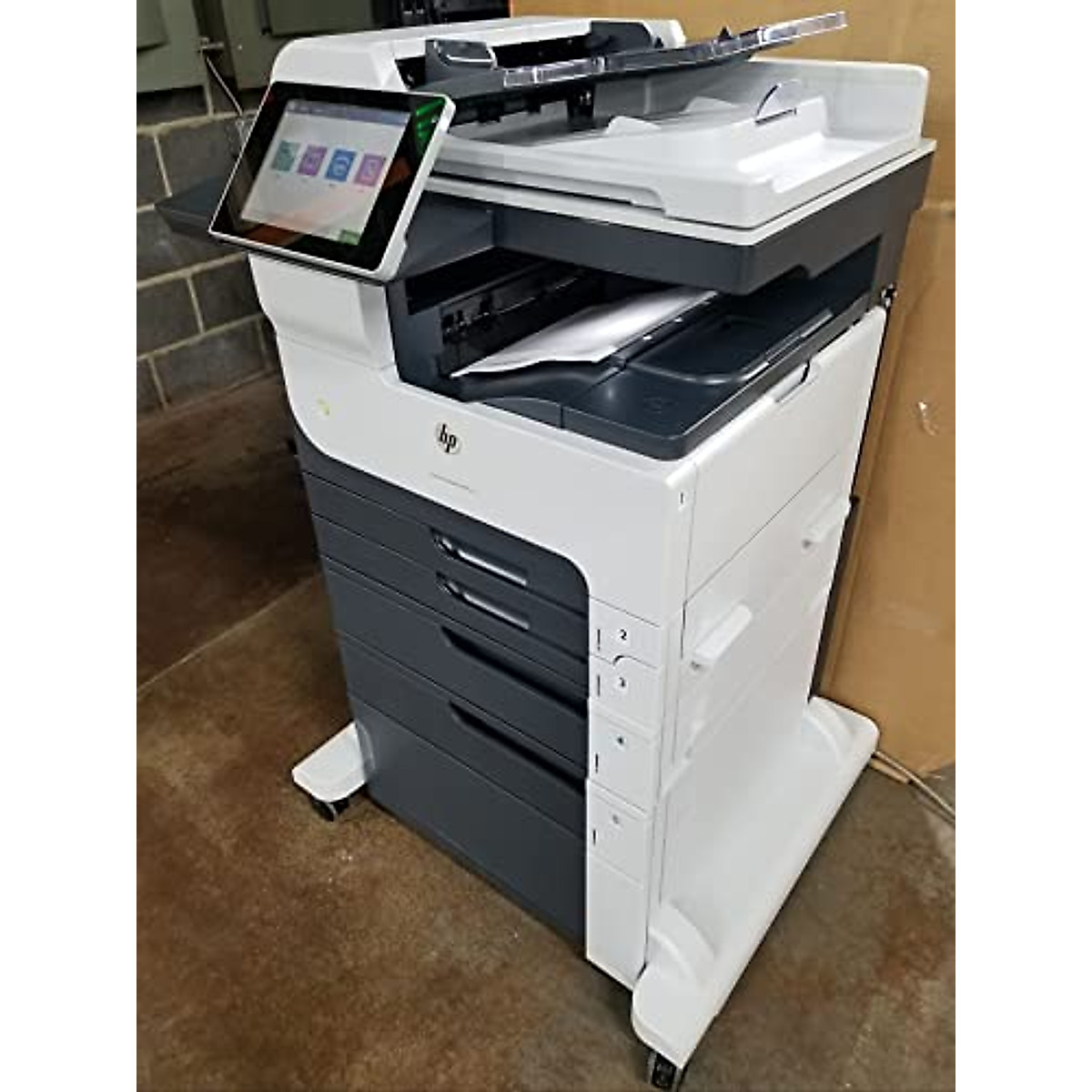 HP CF067A LaserJet Enterprise MFP M725f Multifunction Laser Printer, Copy/Fax/Print/Scan (Renewed)