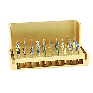 Acxico 30Pcs Diamond High SpeedDrill for Polishing Ceramic Composite