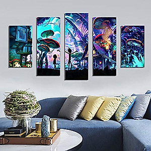 DIY 5D Full Drill Diamond Painting Kits for Adults Kids, Crystal Rhinestone Diamond Embroidery Paintings Arts Craft Home Wall Decor (Wonderland, 37.4 x 17.7 Inch)