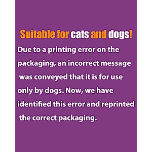 Cat & Dog Urinary Tract Infection Treatment | 60ML Support Bladder, Kidney & Incontinence | Cranberry Supplement for Cats & Dogs | Dog UTI | Cat UTI | Cat & Dog Kidney Support | Chicken Flavor