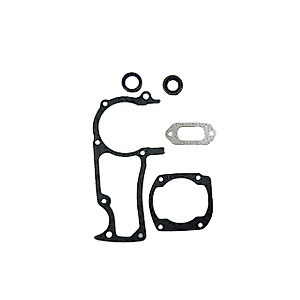ENGINERUN Gasket Kit Oil Seals Set Compatible with Husqvarna 362 365 371 371XP 372 372XP Chainsaws OEM 503647201 503 64 72-01