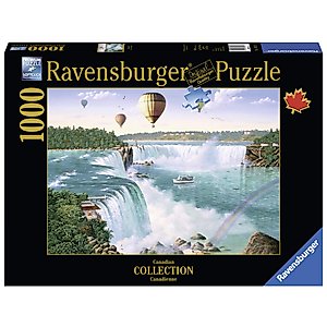 Ravensburger Niagara Falls Puzzle - 1000 Unique Pieces | Softclick Technology Engaging Imagery | Ravensburger's Premium Quality Idea