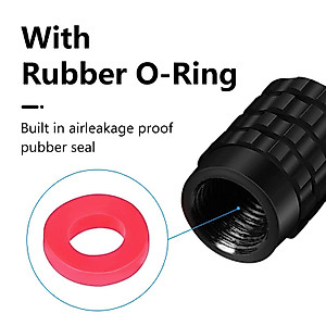 Metal Auto Car Tire Valve Stem Caps Compatible with Volvo s60 s90 xc60 xc40 xc90 v60 v90 Series All Models Wheel Cap, Air Valve Caps Styling Decoration Accessories 4pcs