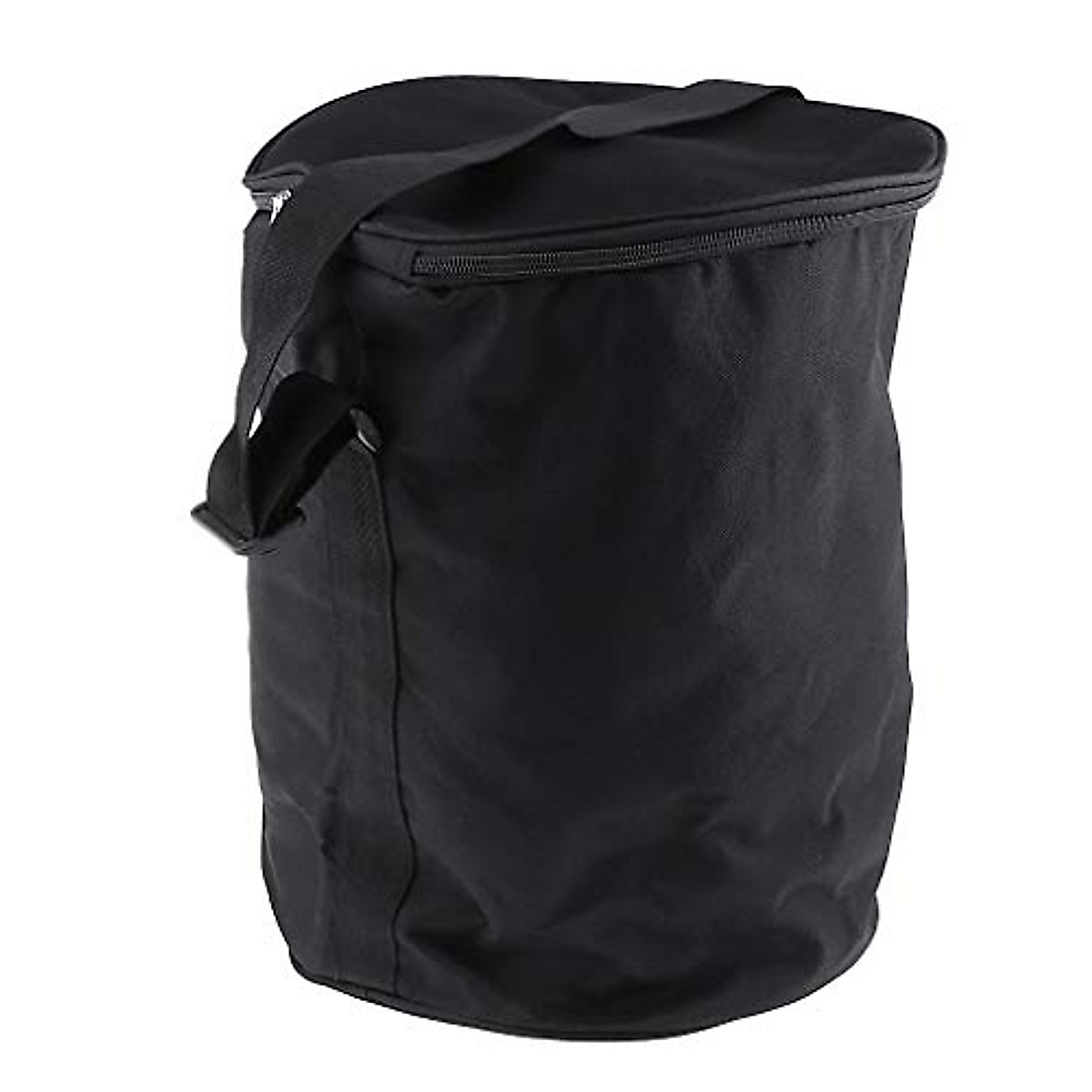 Menolana Waterproof Tote Bag Golf Balls Tennis Storage Holder Handbag Bucket, Black, as described